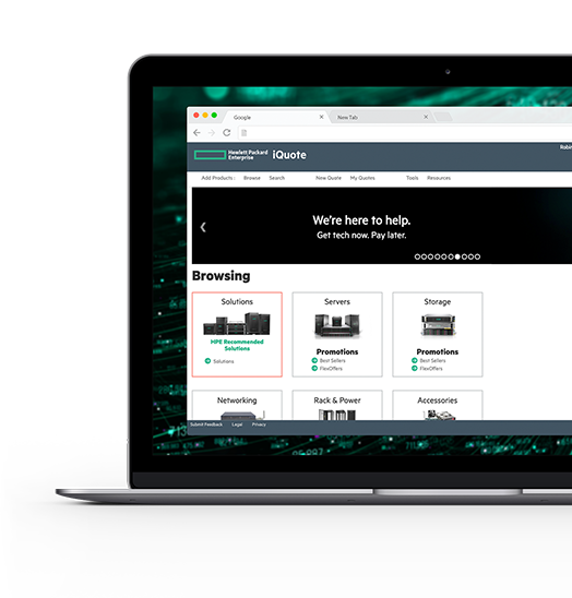 HPE Flex Offers - ALSO HPE Portal